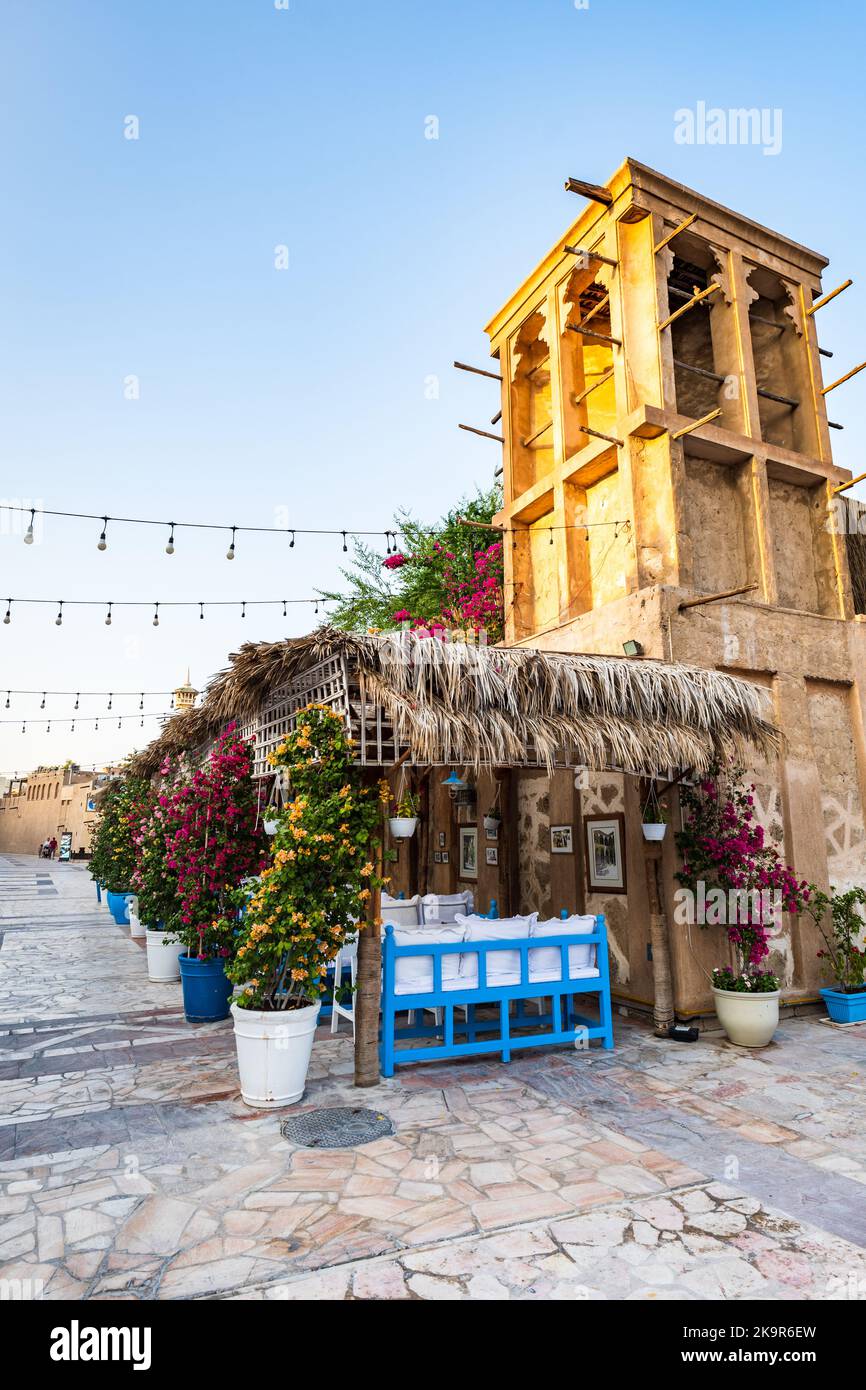 Dubai Uae October 2022 Dubai Historic Area Street View At Historic