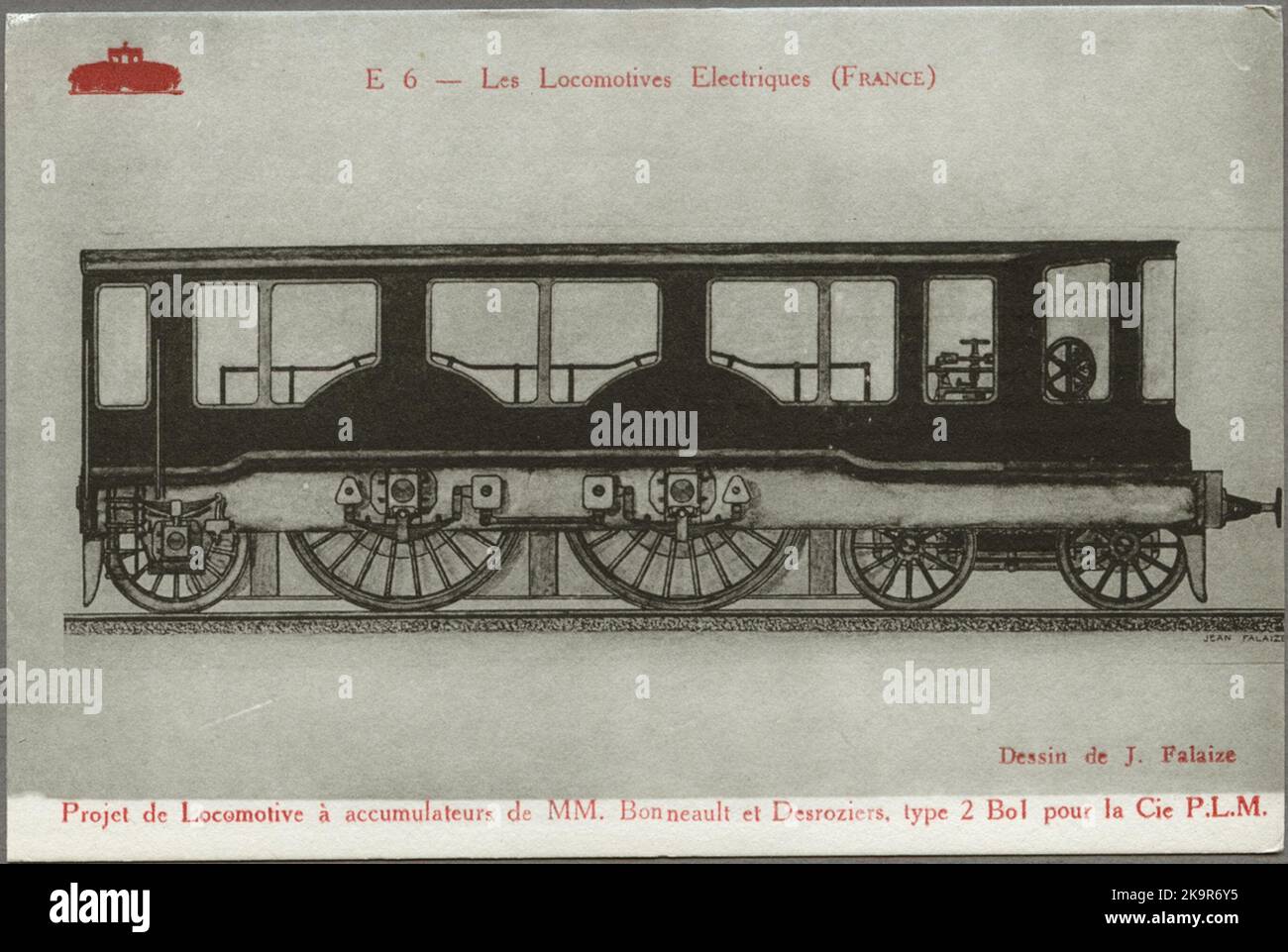 Compagnie des railways from Paris to Lyon and the Mediterranean, PLM ...