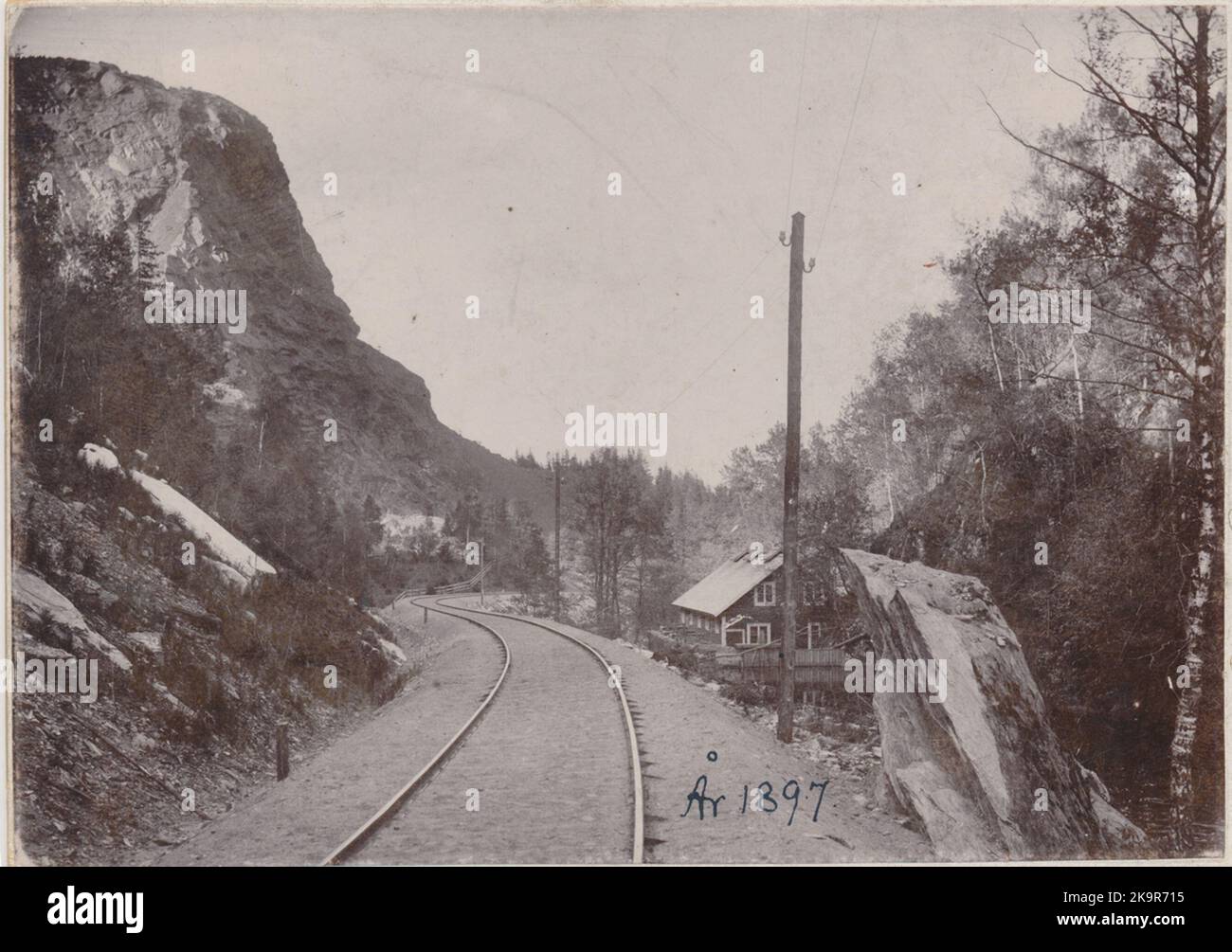 Smålands Taberg, Kungshällen on the left Stock Photo - Alamy