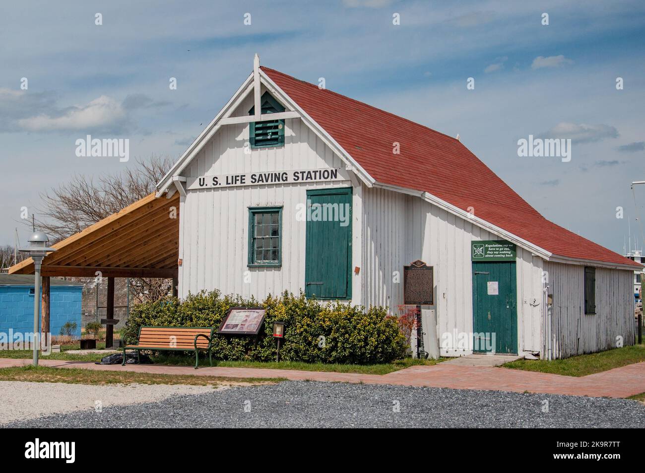 U.S. Lifesaving Station, Lewes Delaware, USA, Lewes, Delaware Stock ...