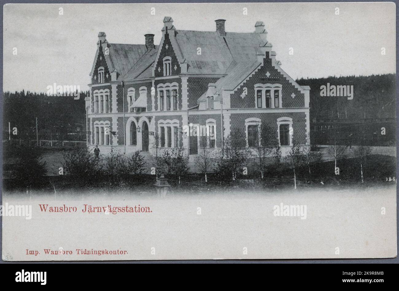 Vansbro Railway Station Stock Photo - Alamy