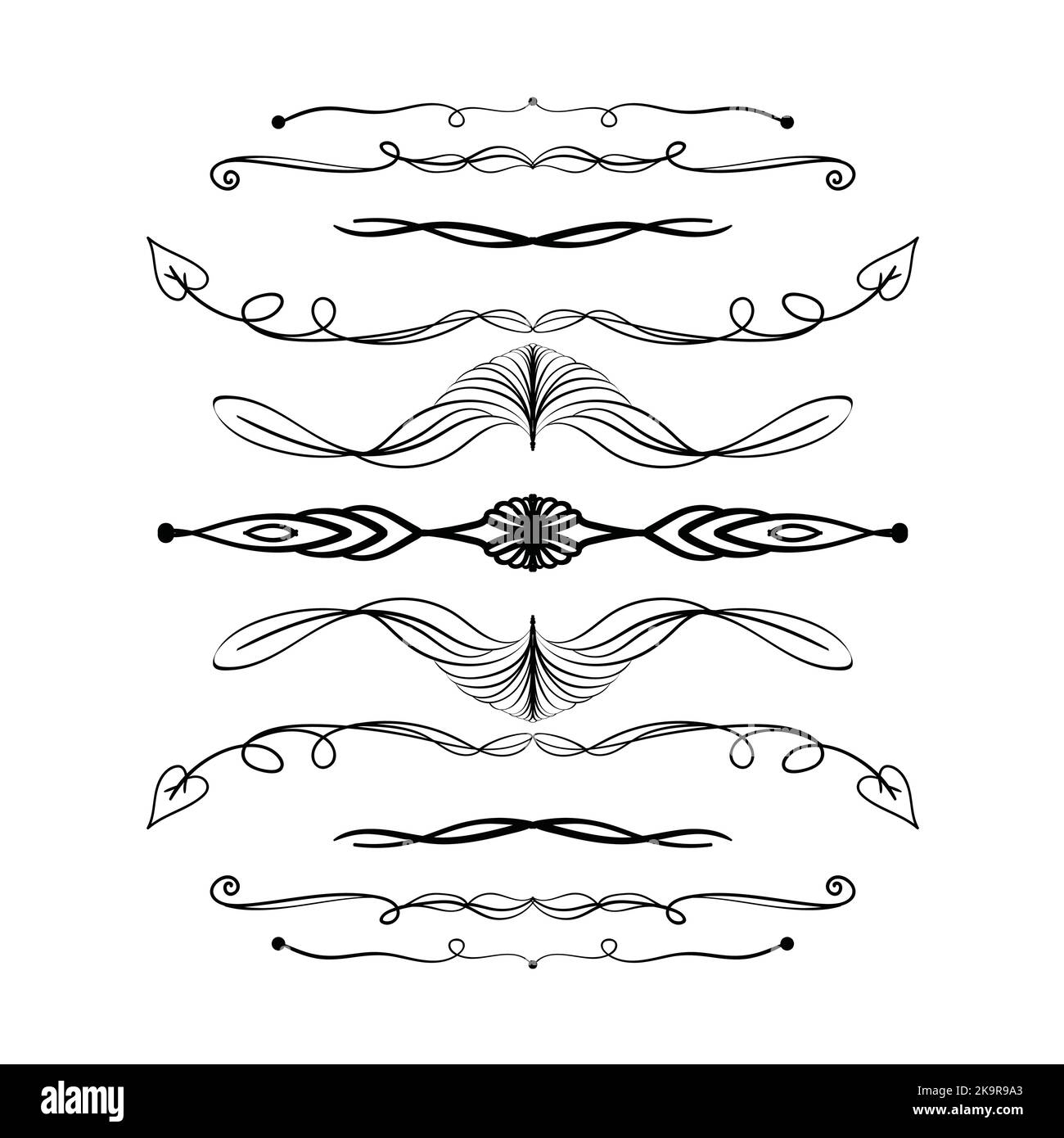 Vignettes vector vectors hi-res stock photography and images - Alamy