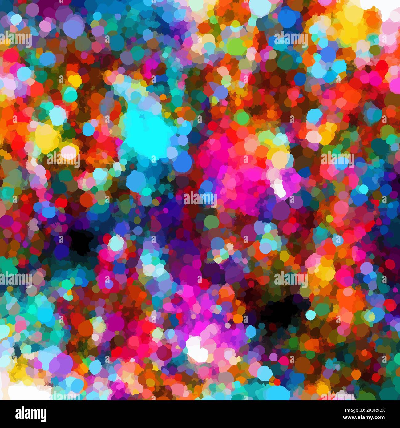 Abstract color dots texture, made with A.i modern background Stock ...