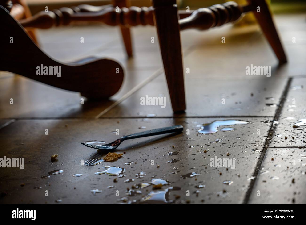 Spilled drink floor hi-res stock photography and images - Alamy