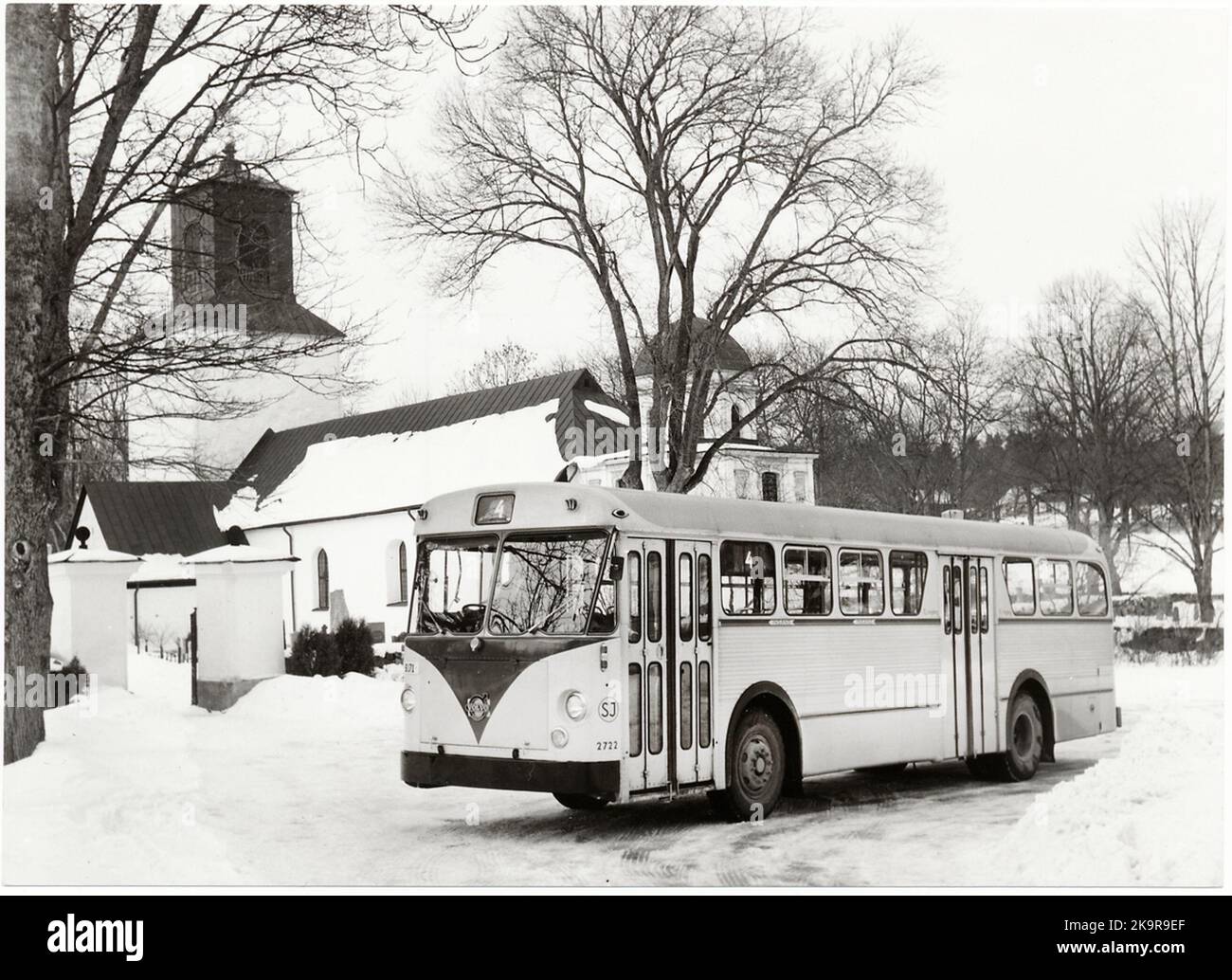 State Railways, SJ Bus 2722 Stock Photo - Alamy