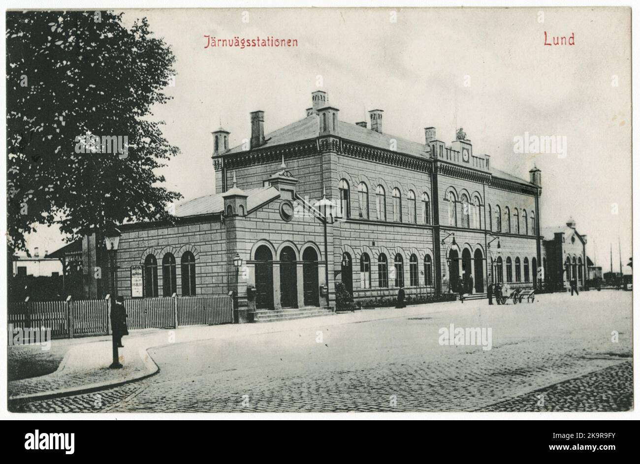 The railway station in Lund Stock Photo - Alamy
