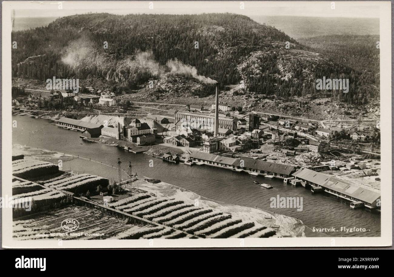 Flight view pulp mill hi-res stock photography and images - Alamy
