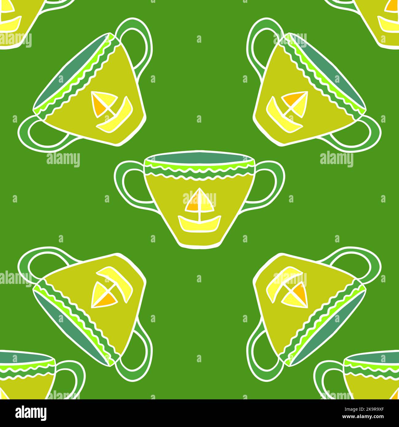 Oceanic pattern Stock Vector Images - Alamy