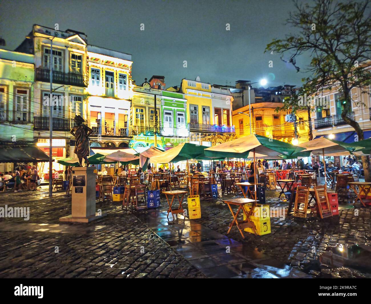 bars and resturants in the streets of rio de janeiro in night,night ...