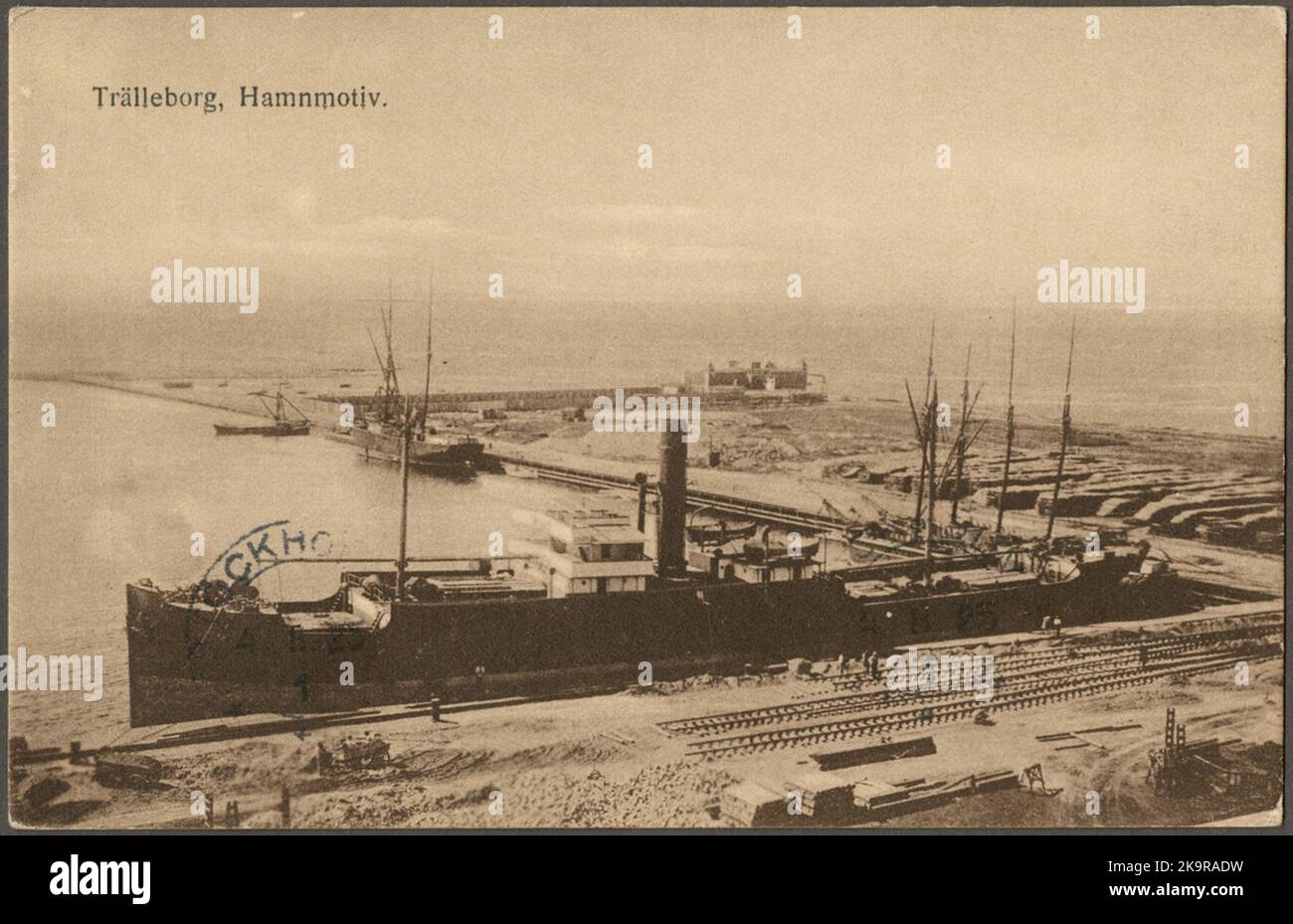 Port and vessels on the Baltic Sea Stock Photo - Alamy