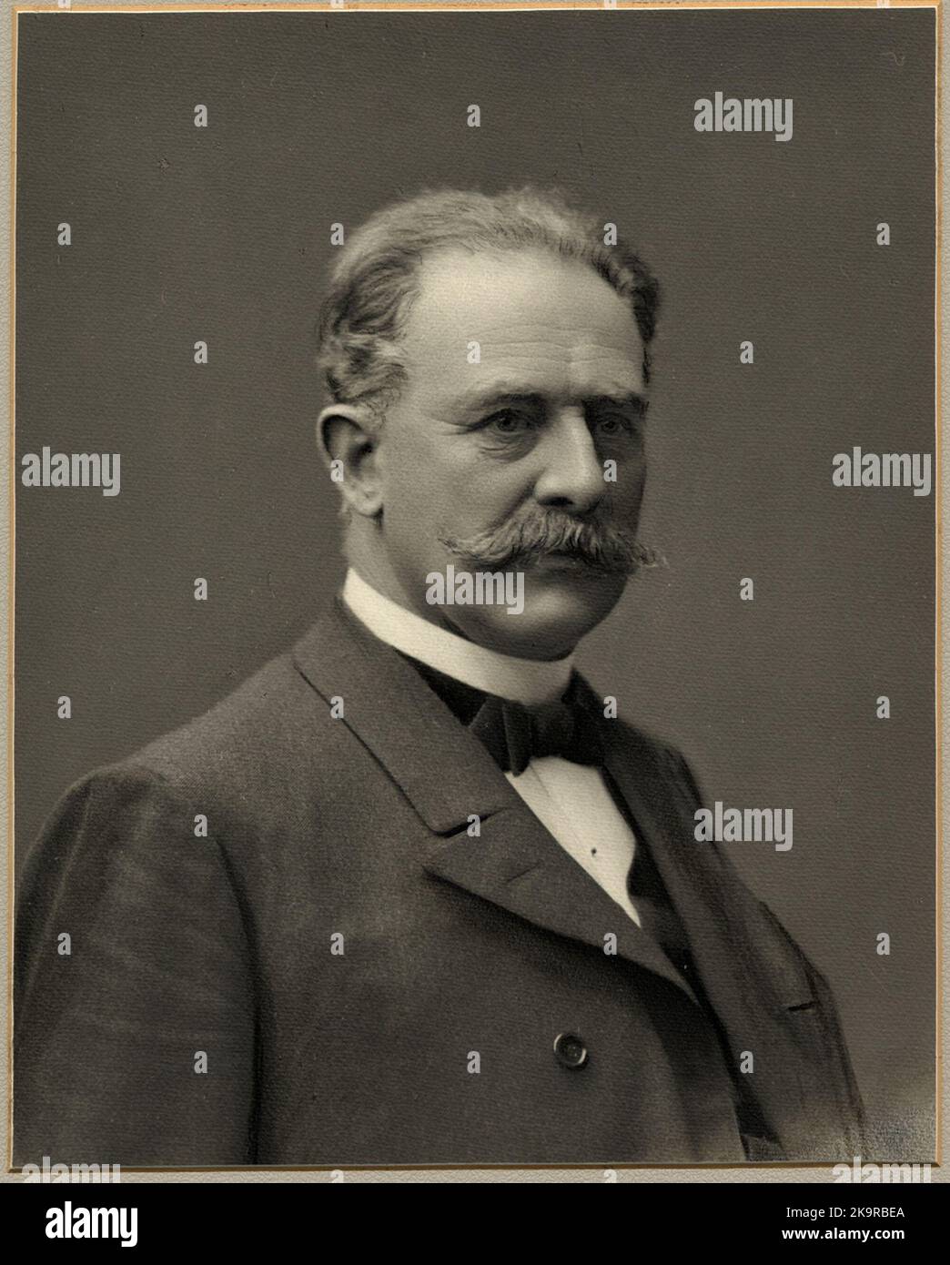 Magnus gained CEO Uppsala -Gäfle AB 1898 - 1909 Stock Photo - Alamy