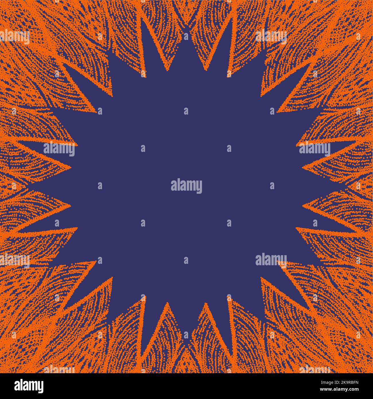 Abstract decorative dotted frame. Element for design Stock Vector Image ...