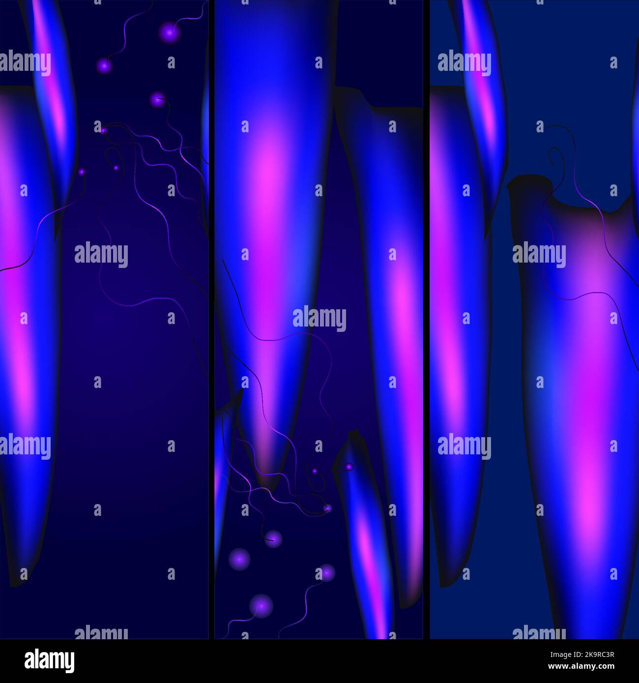 Colorful abstract background in purple and violet colors. Template for ...