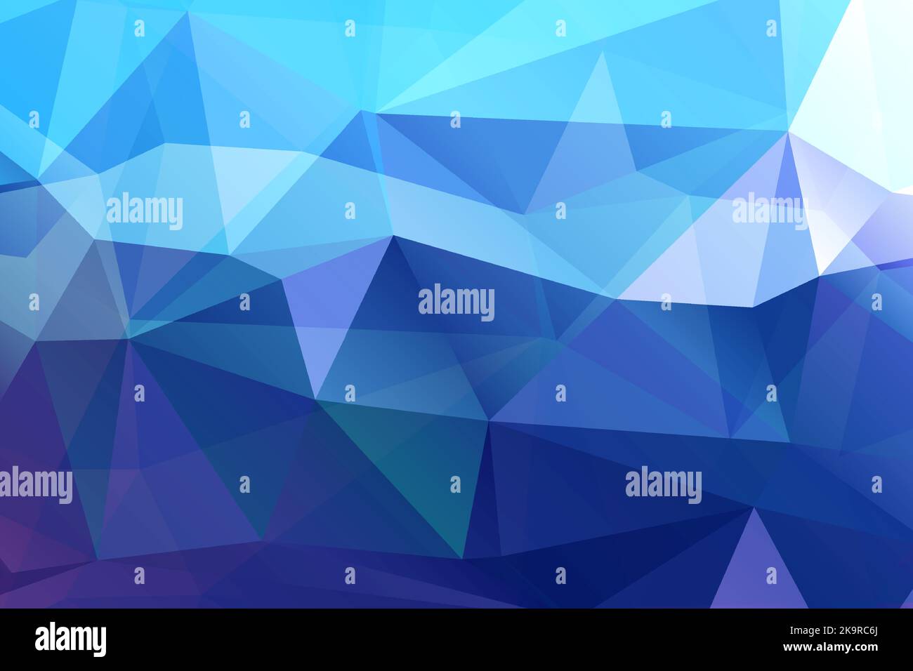 Abstract geometric background of triangular polygons. Vector ...