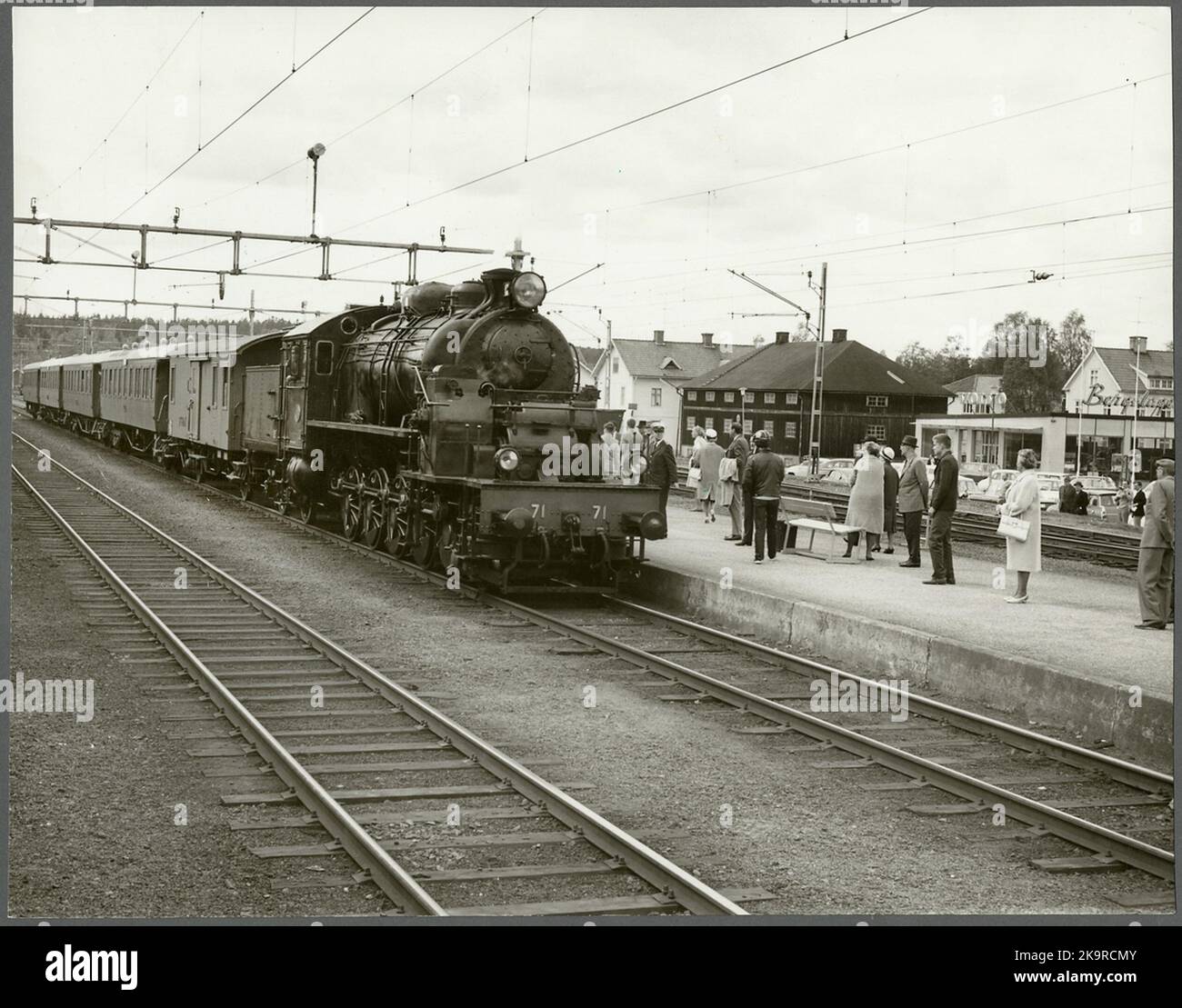 Extra train with Trafikaktiebolaget Grängesberg - Oxelösund Railways ...