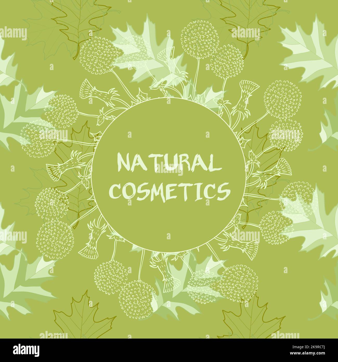 Label for natural cosmetic products. Organic product badge. Vector ...