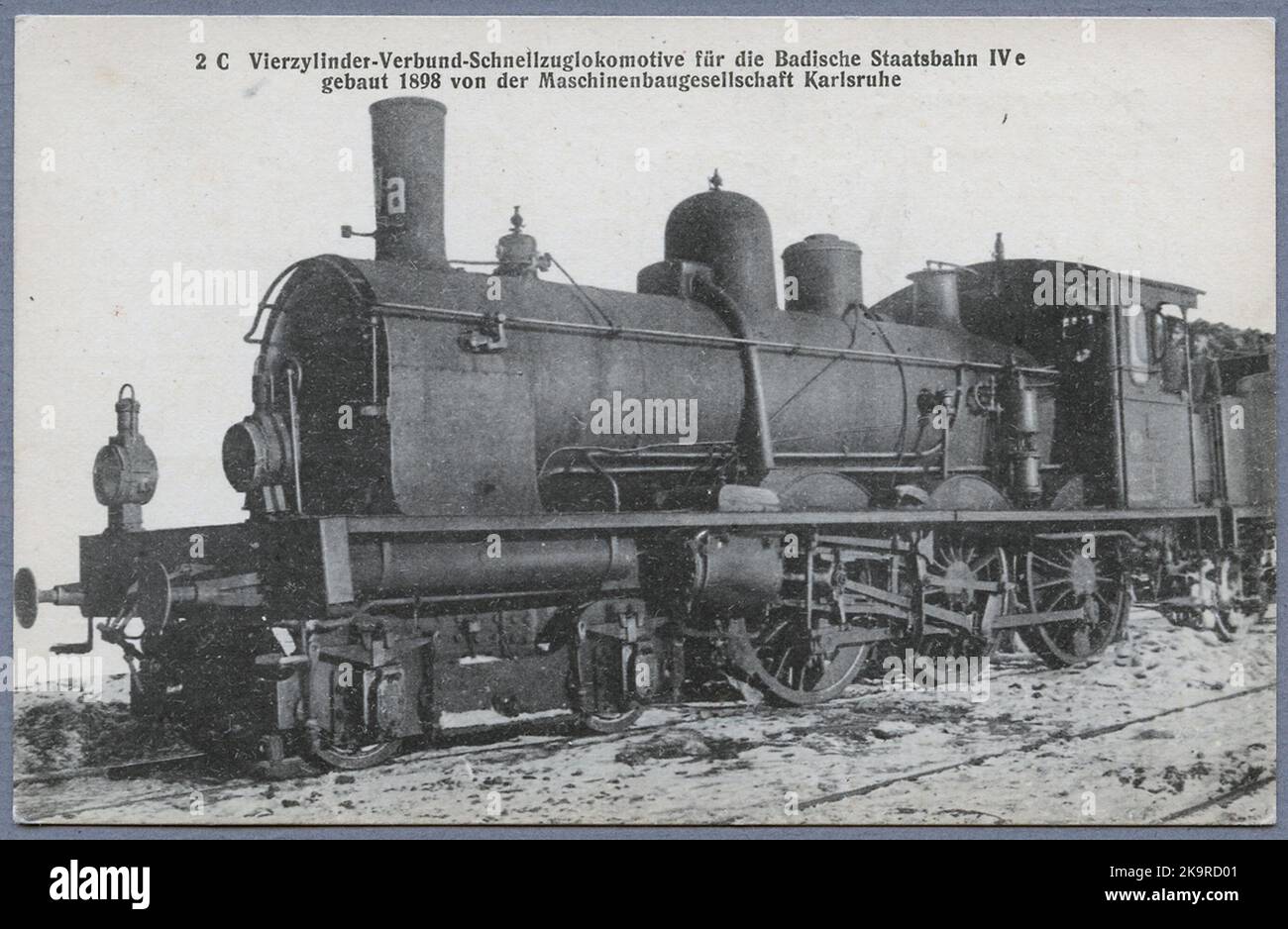German steam locomotive 2 C Stock Photo - Alamy