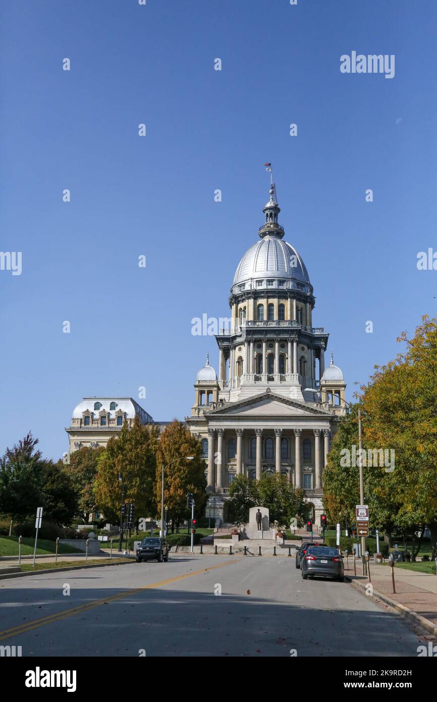 Illinois State Capitol Building, Springfield, Illinois Stock Photo - Alamy