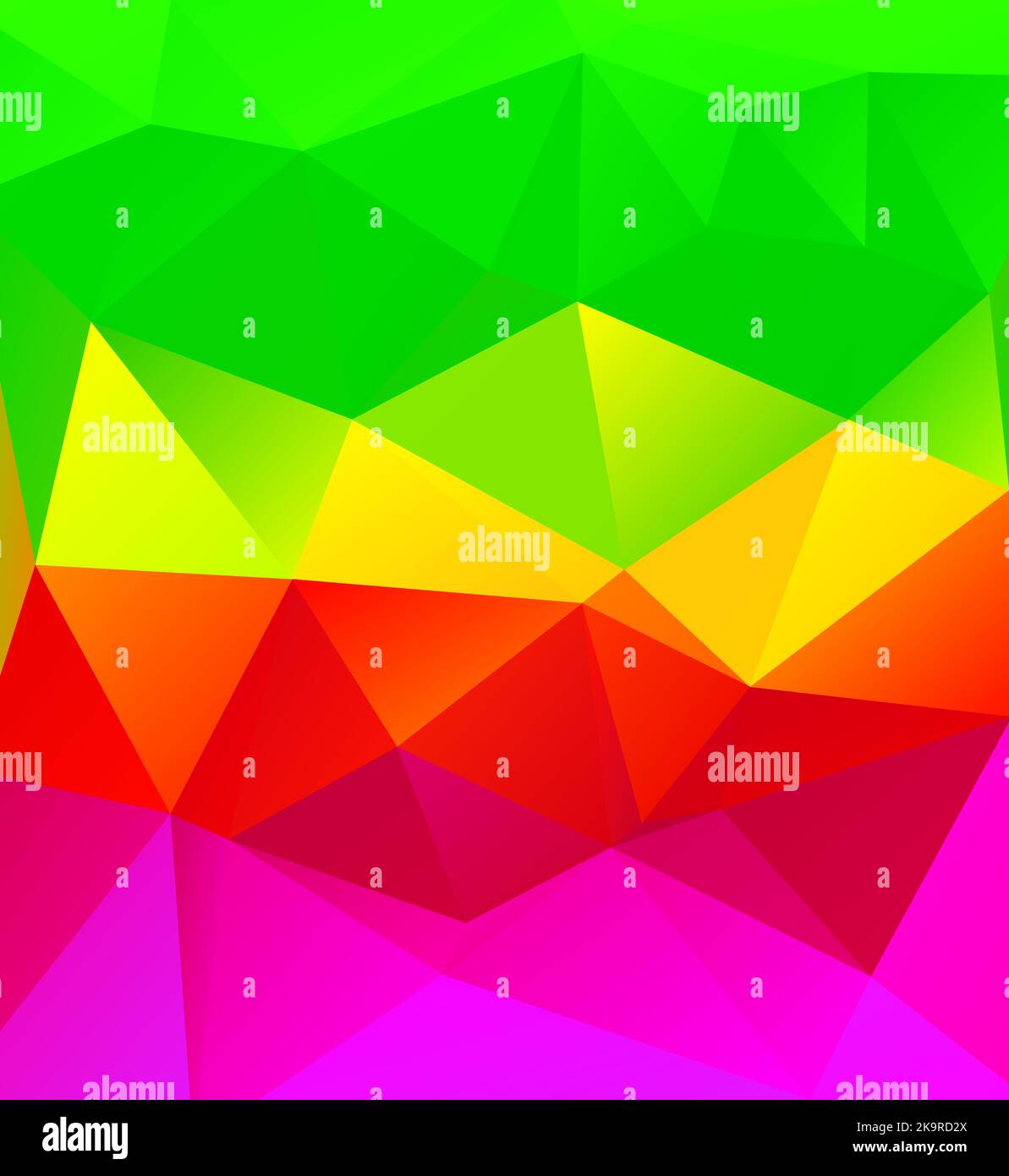 Abstract polygonal background. Futuristic style. Geometric colorful ...