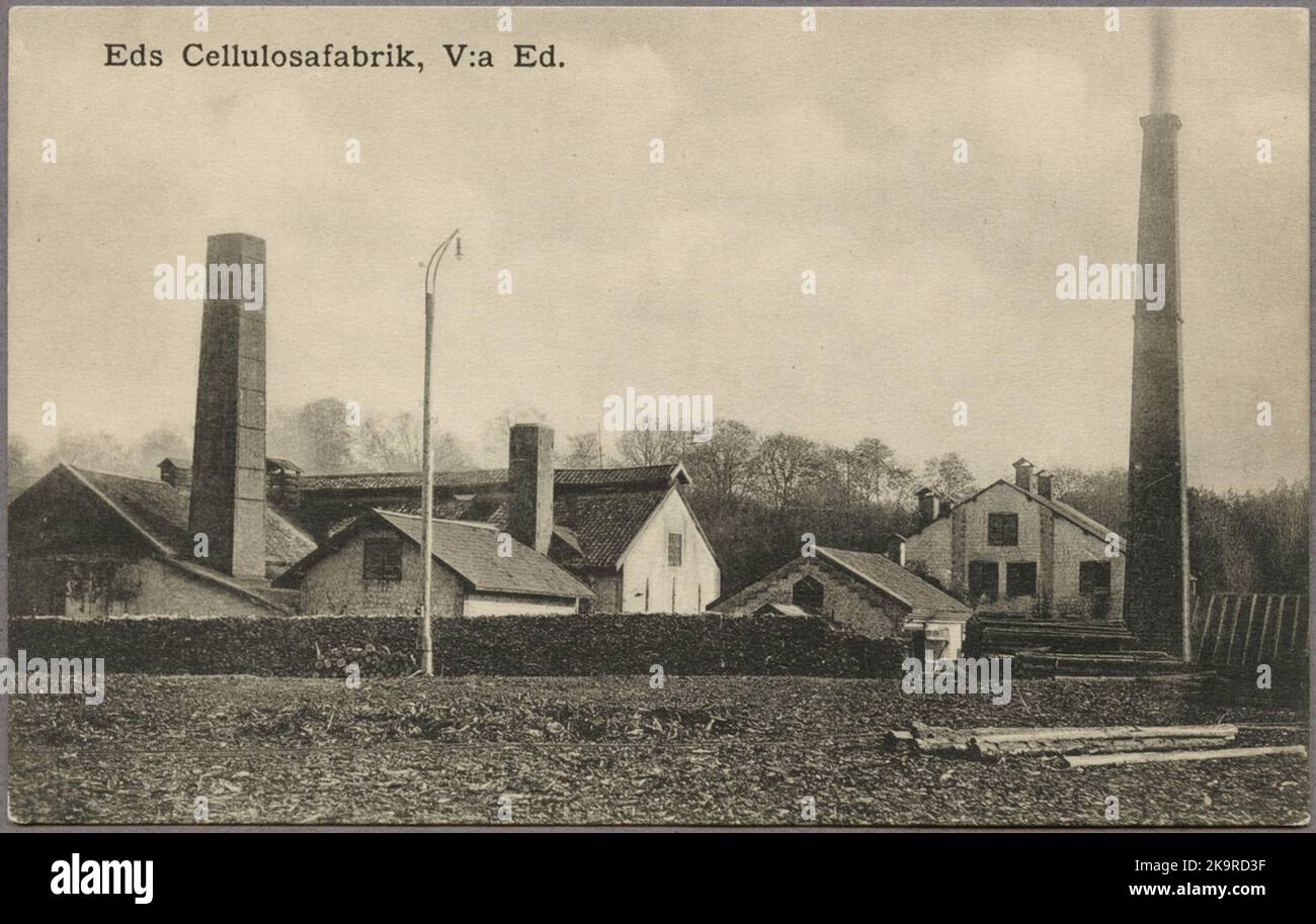 Cellulose factory in western ed Stock Photo - Alamy