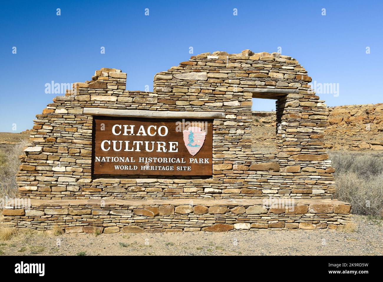 Chaco Culture National Historical Park in New Mexico Stock Photo - Alamy