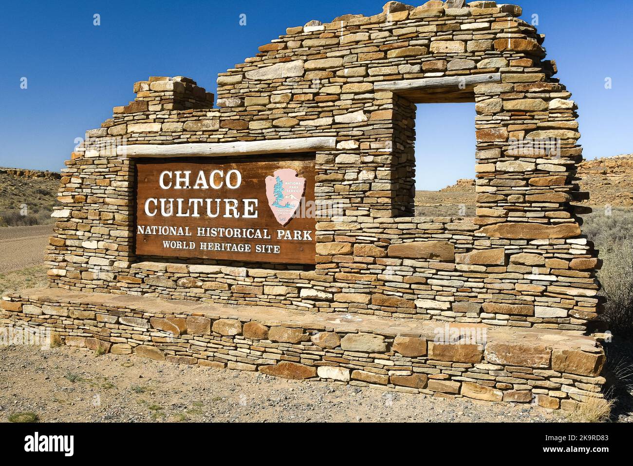 Chaco Culture National Historical Park in New Mexico Stock Photo - Alamy