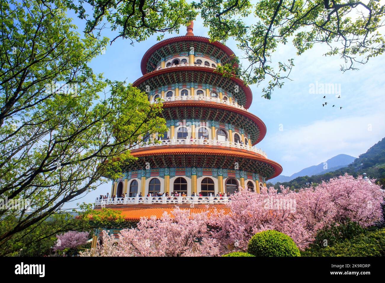 Tianyuan Temple, Tamsui - March 14, 2013 : Tianyuan Temple during ...