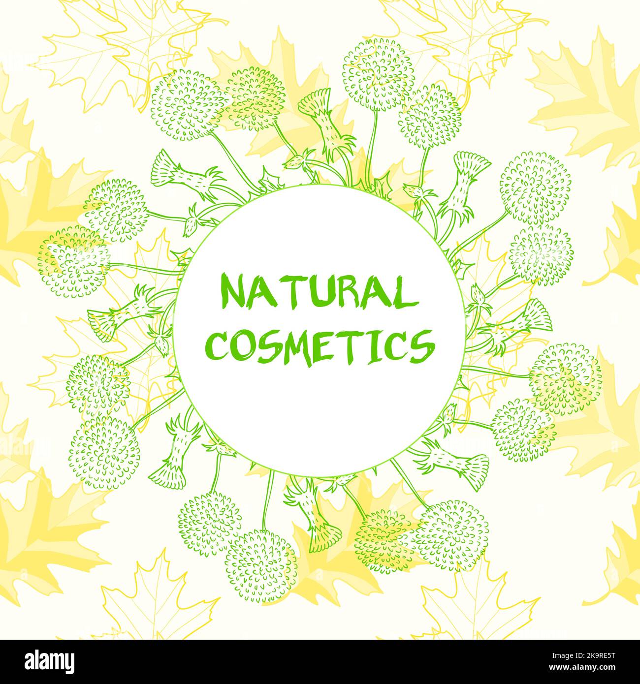 Label for natural cosmetic products. Organic product badge. Vector ...