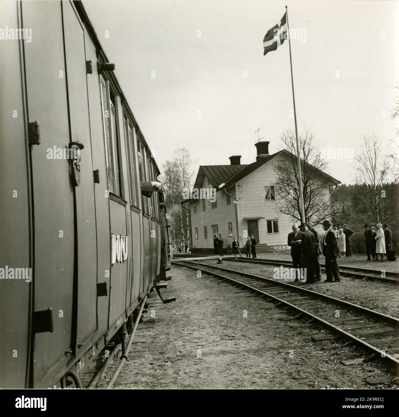 Dala - Ockelbo - Norrsundet's railway. Donj. Extra train for the ...