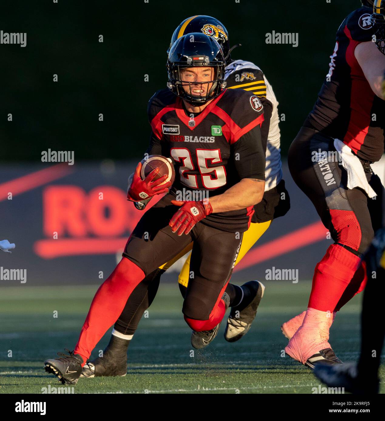 Ottawa, Canada. 29 Oct 2022. Brendan Gillanders (25) of the Ottawa ...
