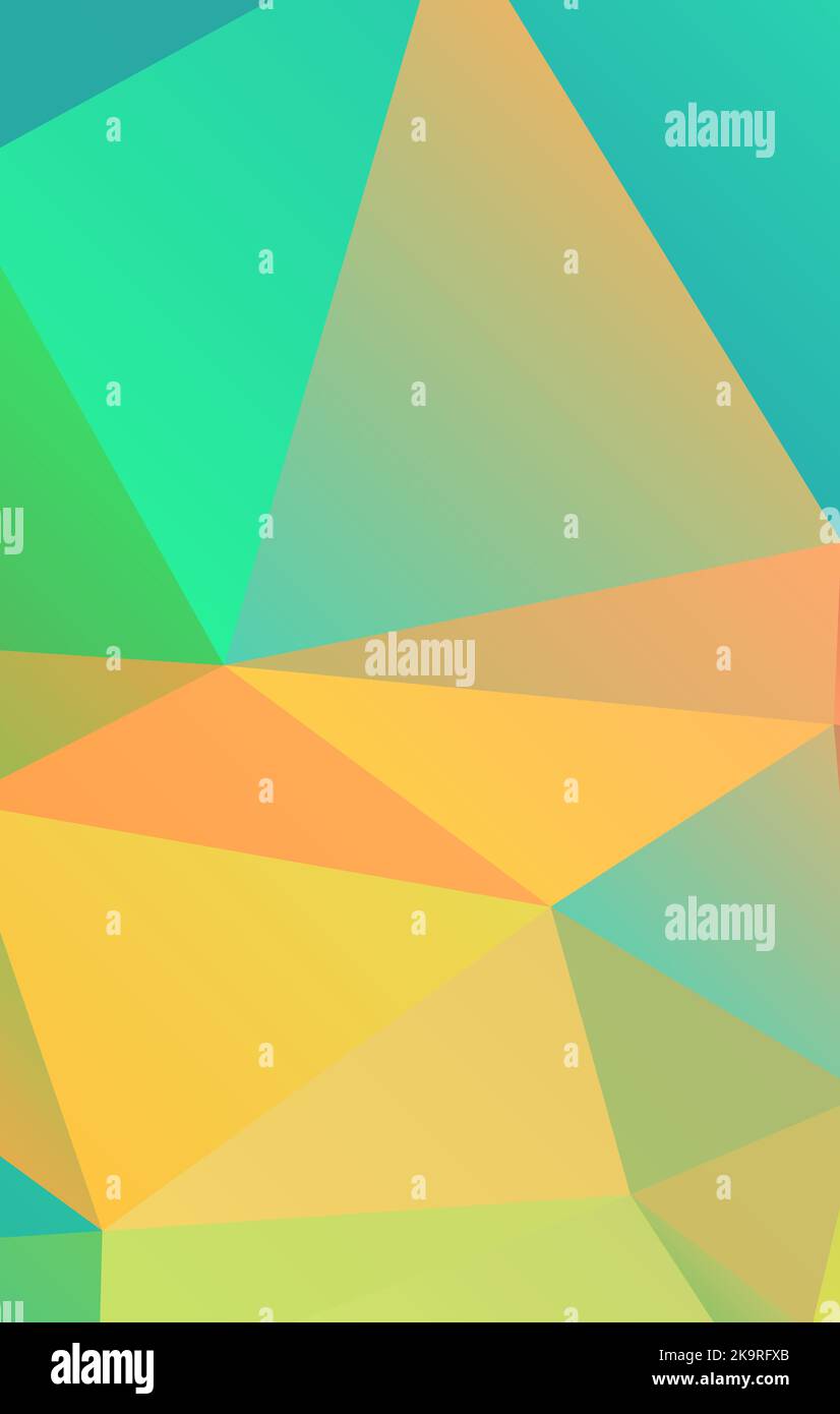 Abstract geometric background of triangular polygons. Vector ...