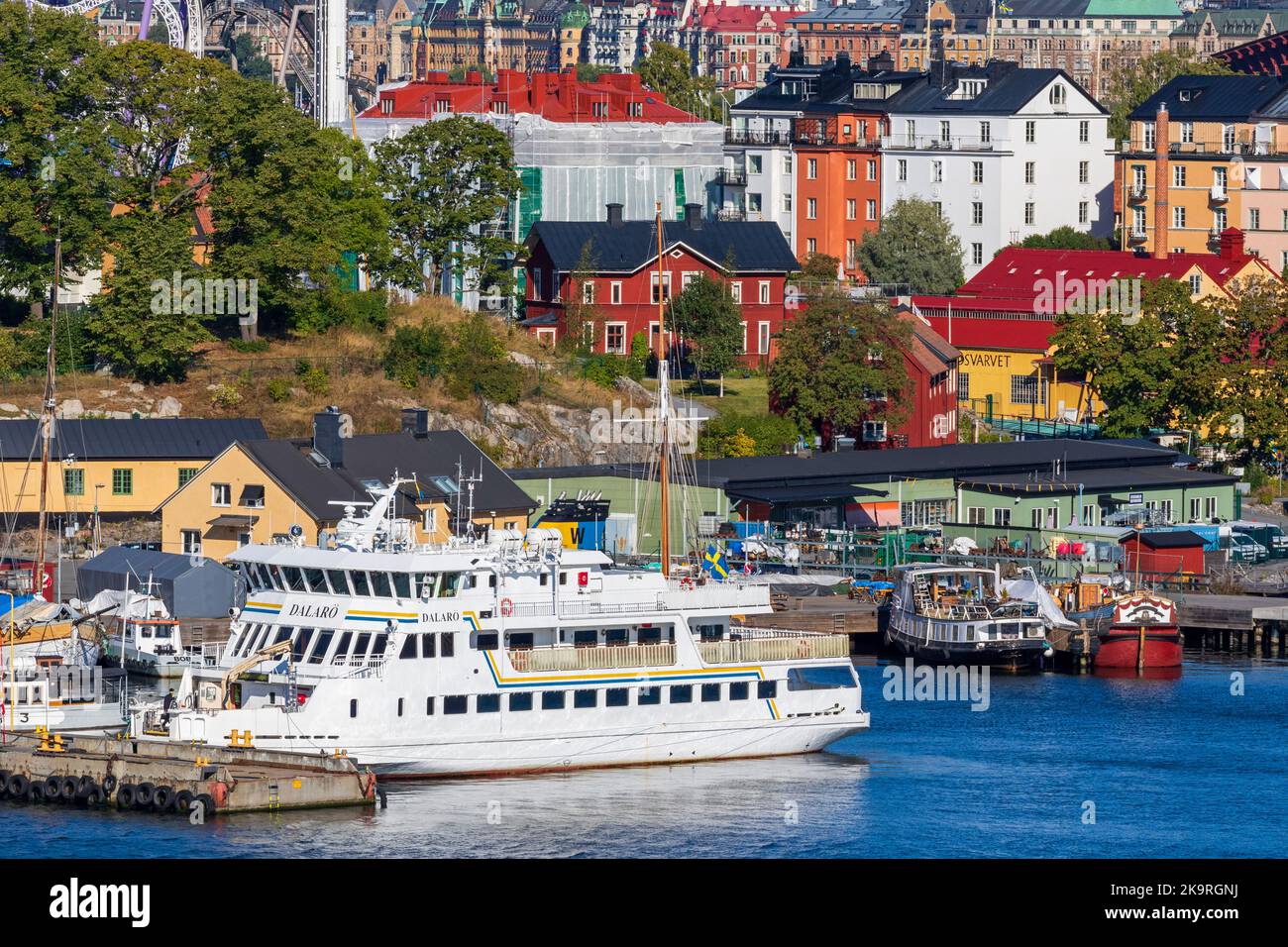 Dockyards in Beckholmen,Stockholm , Sweden, Scandinavia Stock Photo - Alamy
