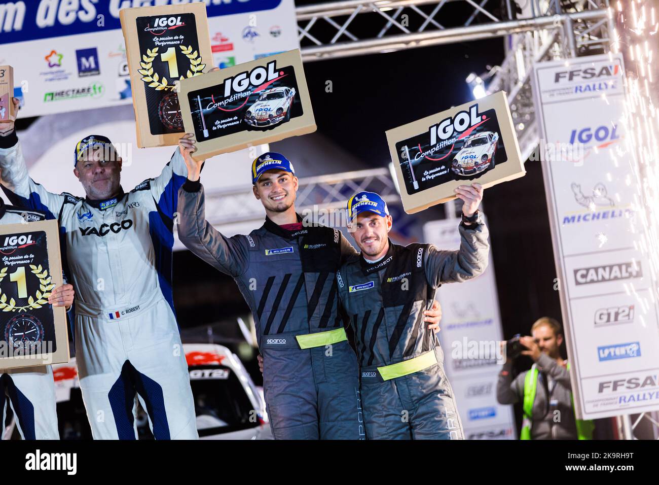 CONSTANT Louis, TOPPI Anthony, Peugeot 208 Rally4, portrait during the ...