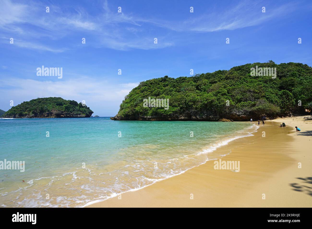 Pantai Teluk Asmara Beach, Malang, East Java, Indonesia Stock Photo - Alamy