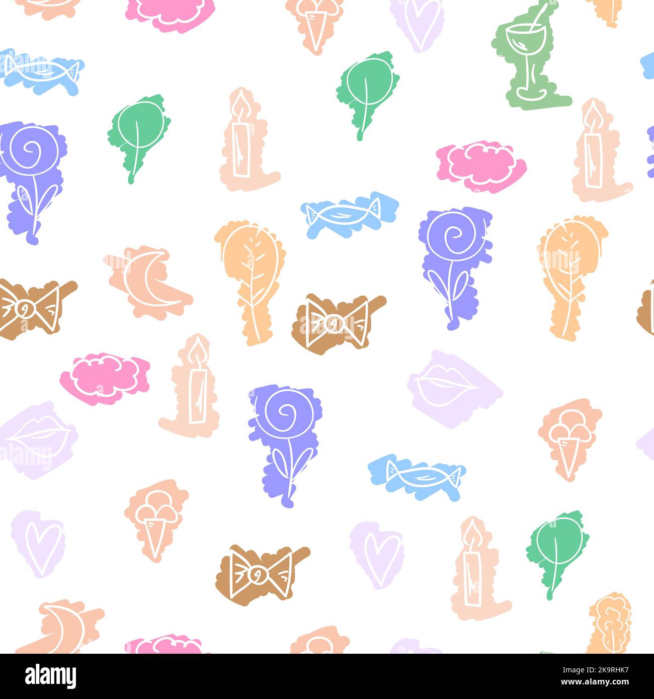 Light texture template. Seamless pattern. Vector illustration Stock ...