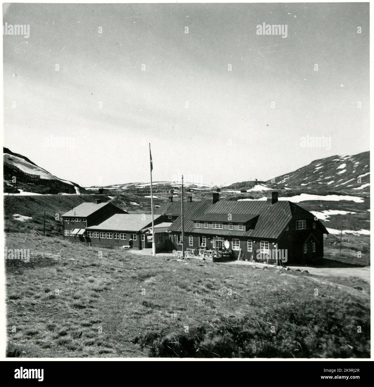 The National Border Tourist Station Stock Photo - Alamy