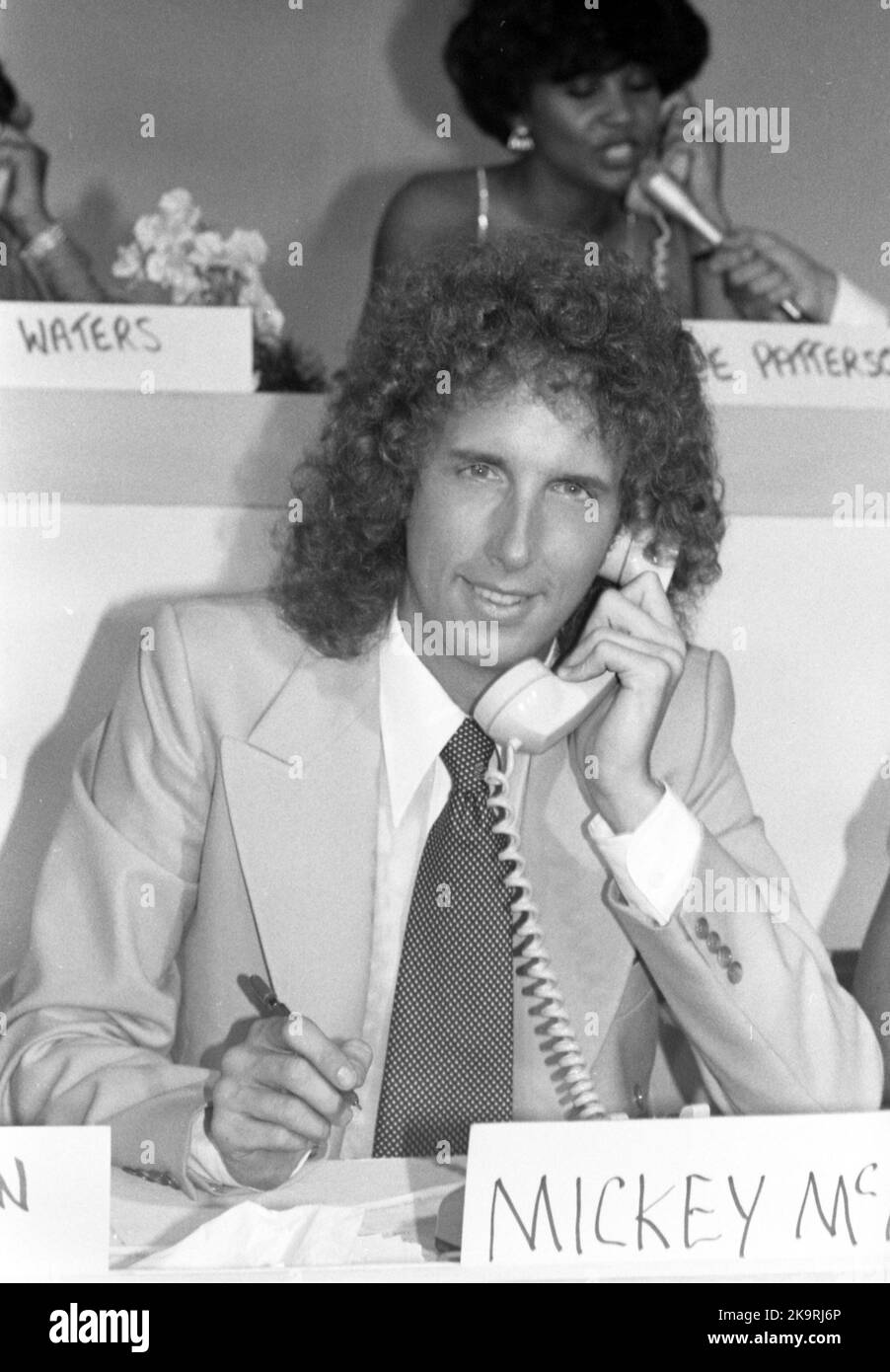 Mickey McMeel 1978 Credit: Ralph Dominguez/MediaPunch Stock Photo - Alamy