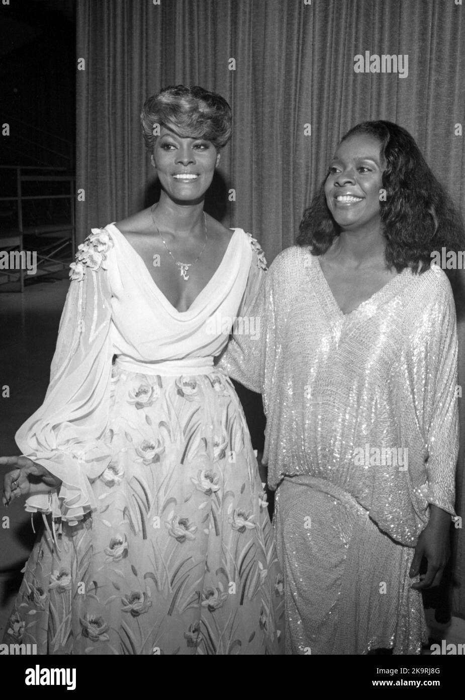 Dionne Warwick and Thelma Houston at A Gift Of Music Concert Benefit on ...