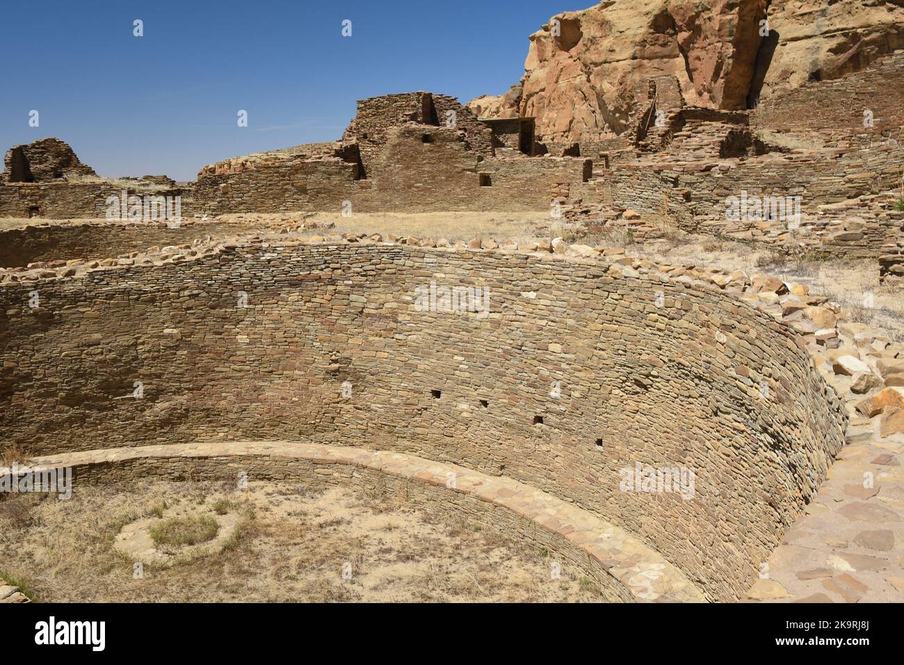 Chaco Culture National Historical Park in New Mexico Stock Photo - Alamy
