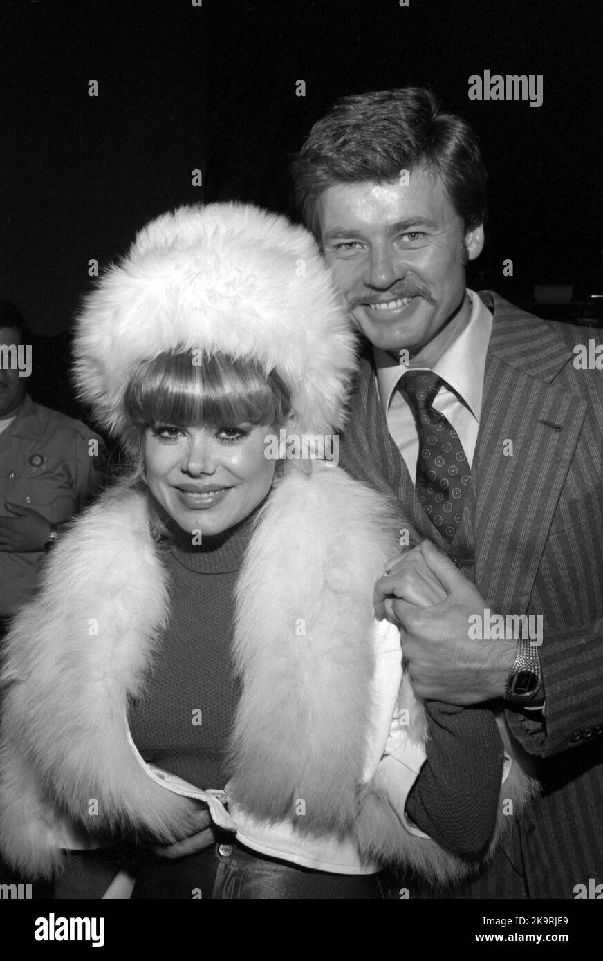 Charo and Kjell Rasten 1983 Credit: Ralph Dominguez/MediaPunch Stock ...