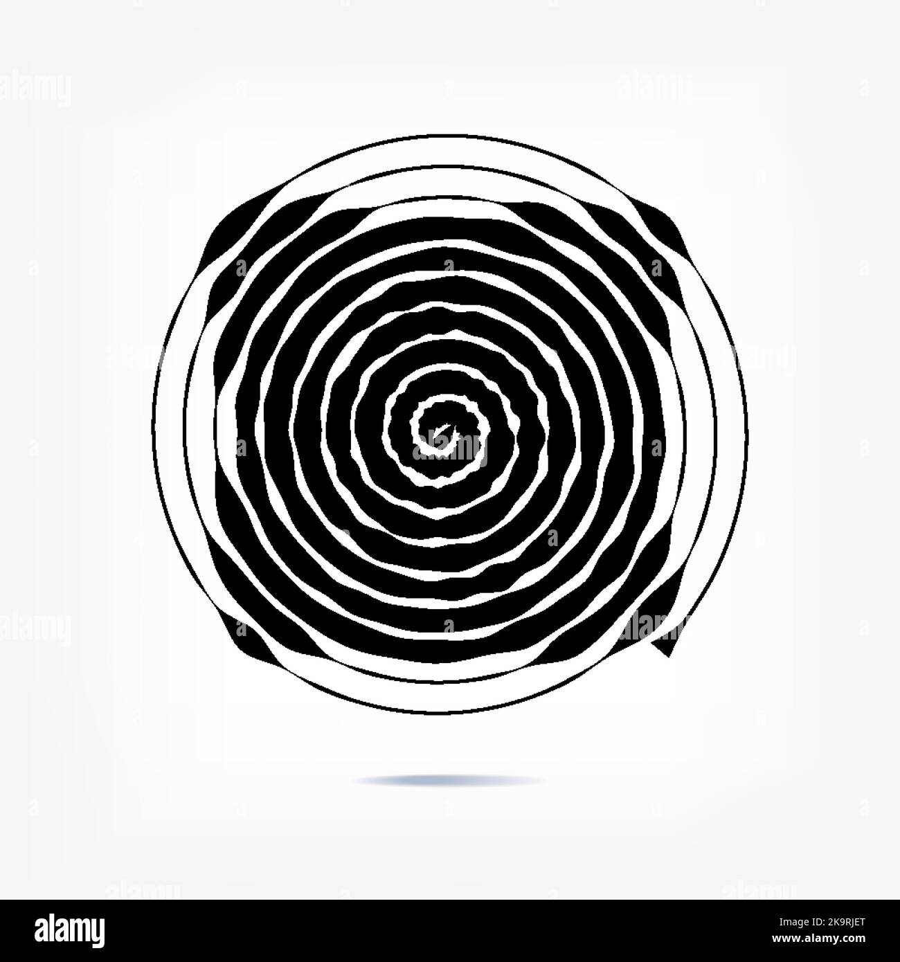 Stripe circle background. Dynamic motion shape. Abstract pattern ...