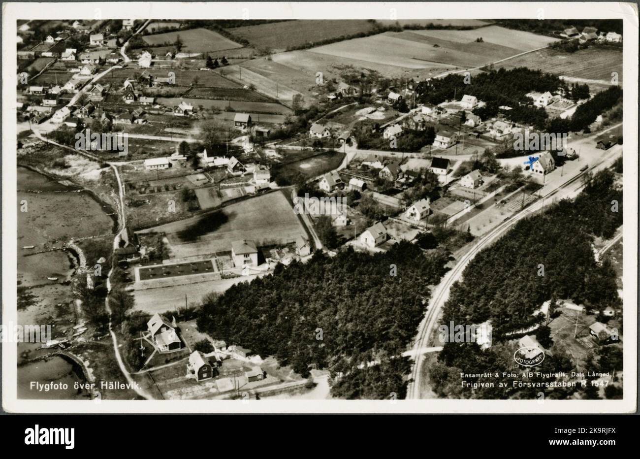 View of Hällevik Stock Photo - Alamy