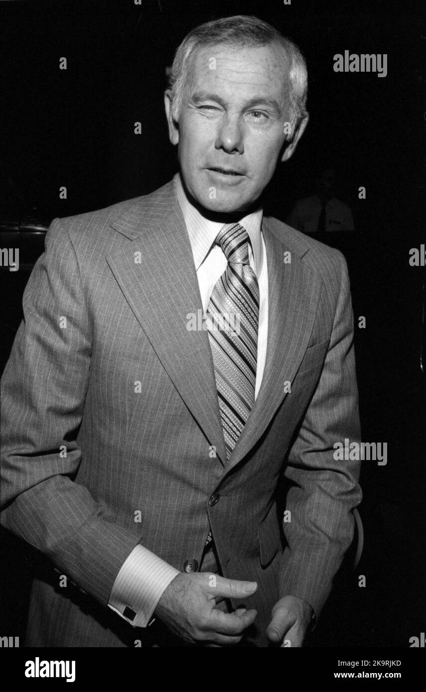 Johnny Carson Circa 1980's . Credit: Ralph Dominguez/MediaPunch Stock ...
