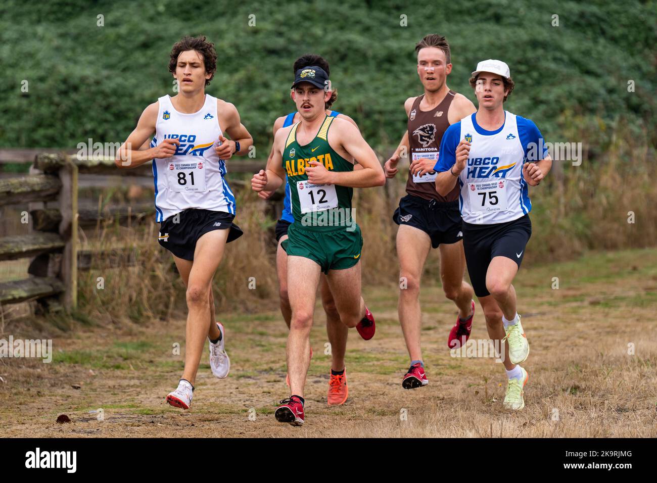 Abbotsford, Canada. 29th Oct, 2022. Pictured left to right, Owen Lloyd ...