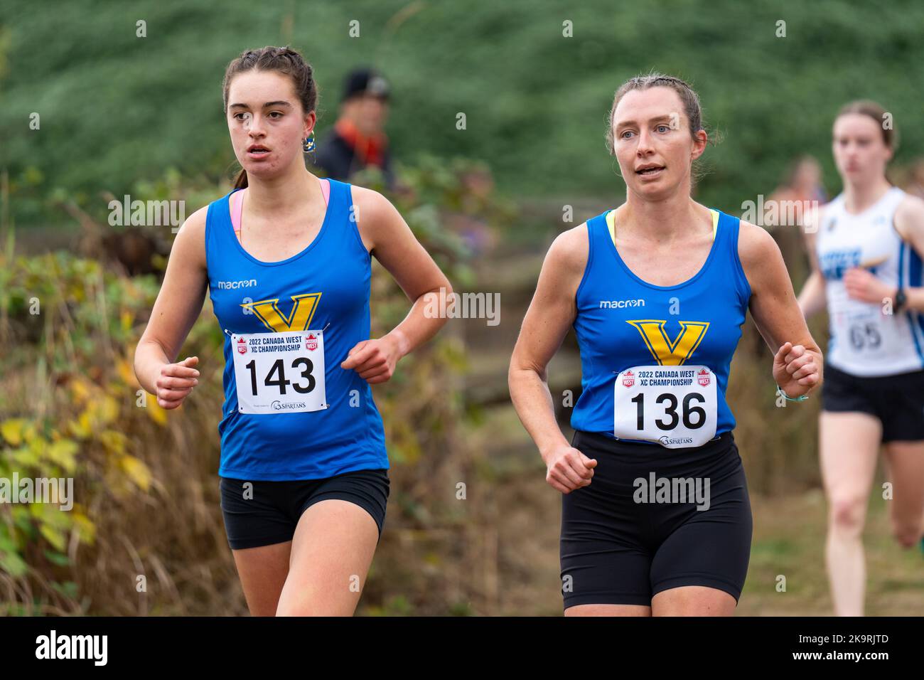 Abbotsford, Canada. 29th Oct, 2022. Pictured left to right, Christina ...