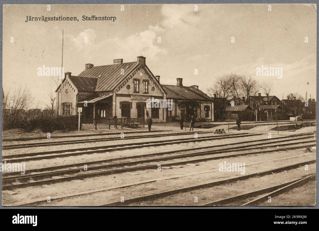 Staffanstorp Railway Station Stock Photo - Alamy