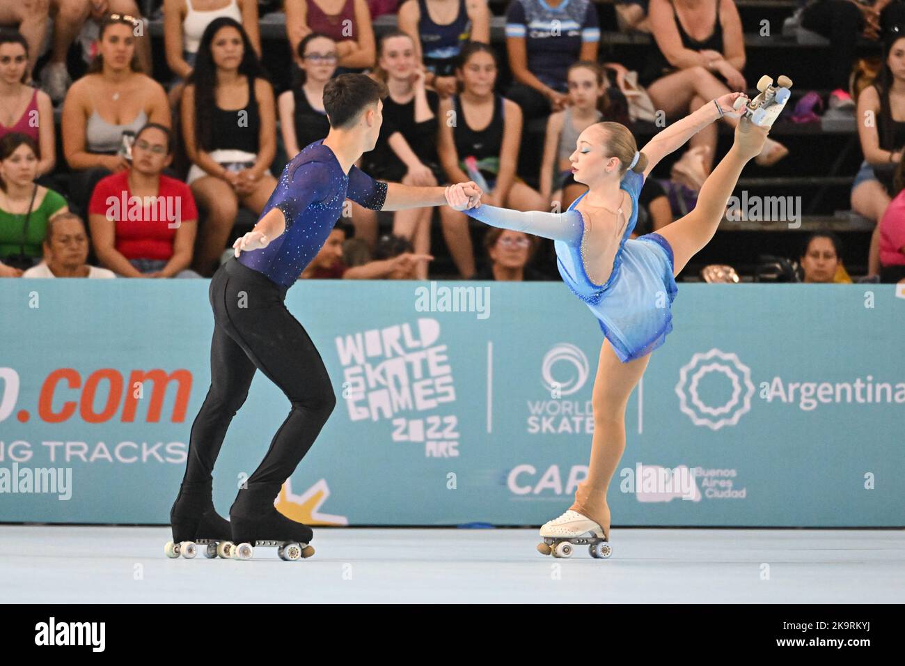 ANNA GIULIA CALABRESE & LORENZO TOMMASI, Italy, performing in Junior ...
