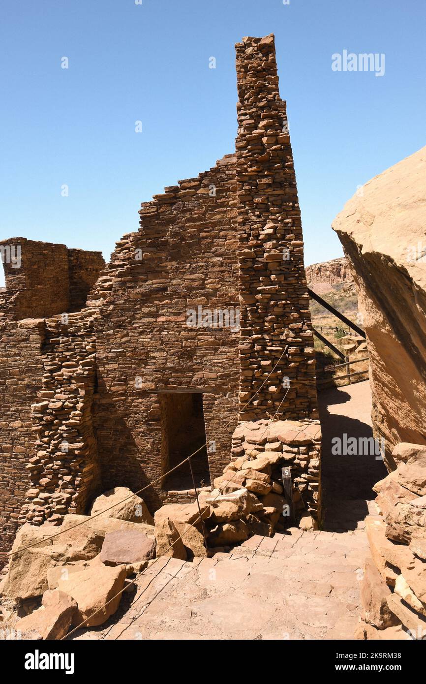Chaco Culture National Historical Park in New Mexico Stock Photo - Alamy