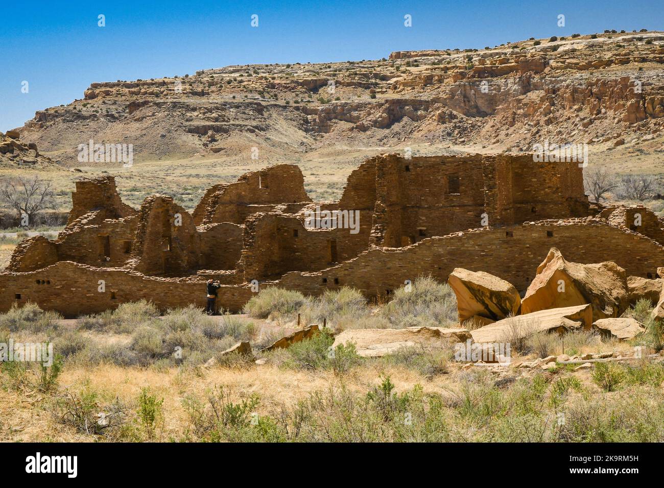 Chaco Culture National Historical Park in New Mexico Stock Photo - Alamy
