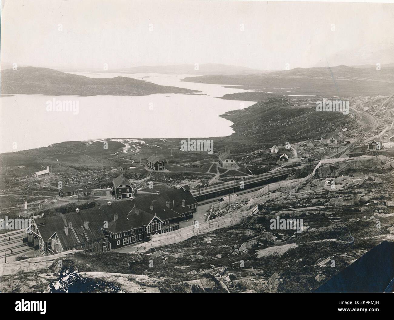 View of the national border Stock Photo - Alamy